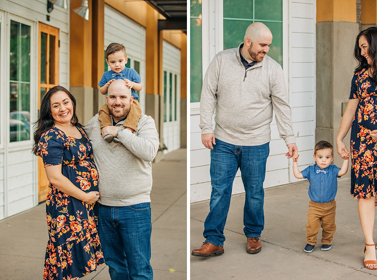 Downtown Gilbert Family Pictures - Maren Elizabeth Photography
